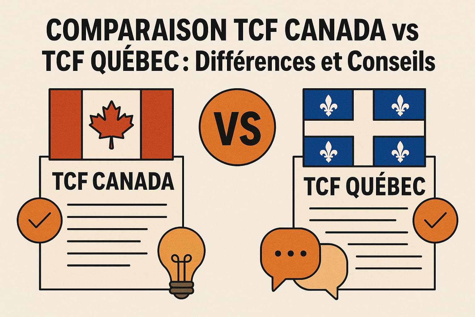 TCF Canada vs TEF Canada vs DELF : Guide Comparatif pour Choisir le Bon ...